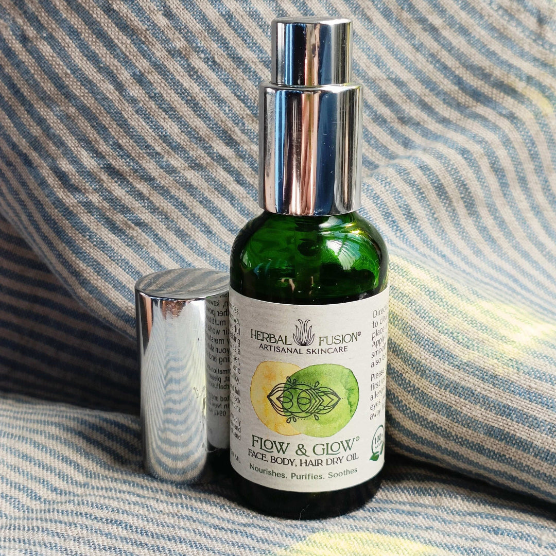 Flow & Glow Oil I Lightweight, Powerful – Herbal Fusion